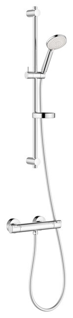 Core Chrome Shower set flex + thermostat [https://damixa.com]